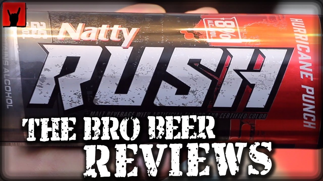Natty Rush Hurricane Punch 8% abv - The Bro Beer Reviews - YouTube