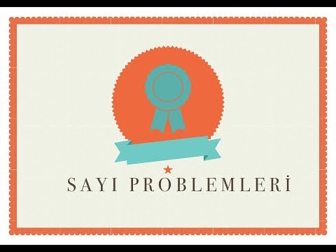 SAYI PROBLEMLERİ TEST-1 (ORTA SEVİYE)