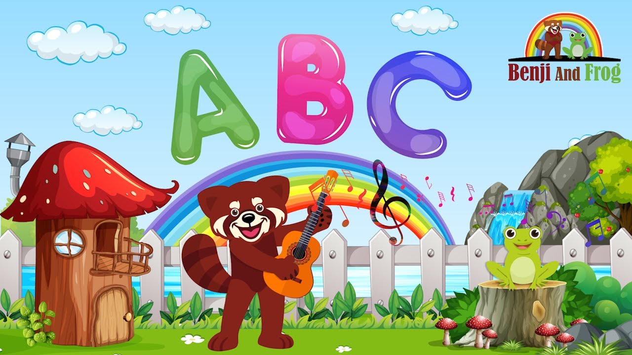 ABC Song | Alphabet Song for Children | Benji and Frog Nursery Rhymes ...