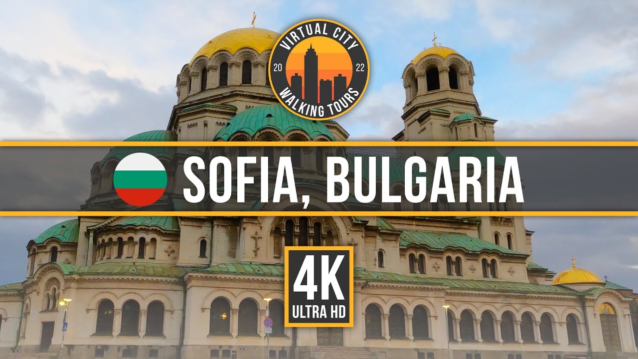 🇧🇬 SOFIA, BULGARIA – 4K City Center Sunset Walking Tour (2023) - YouTube