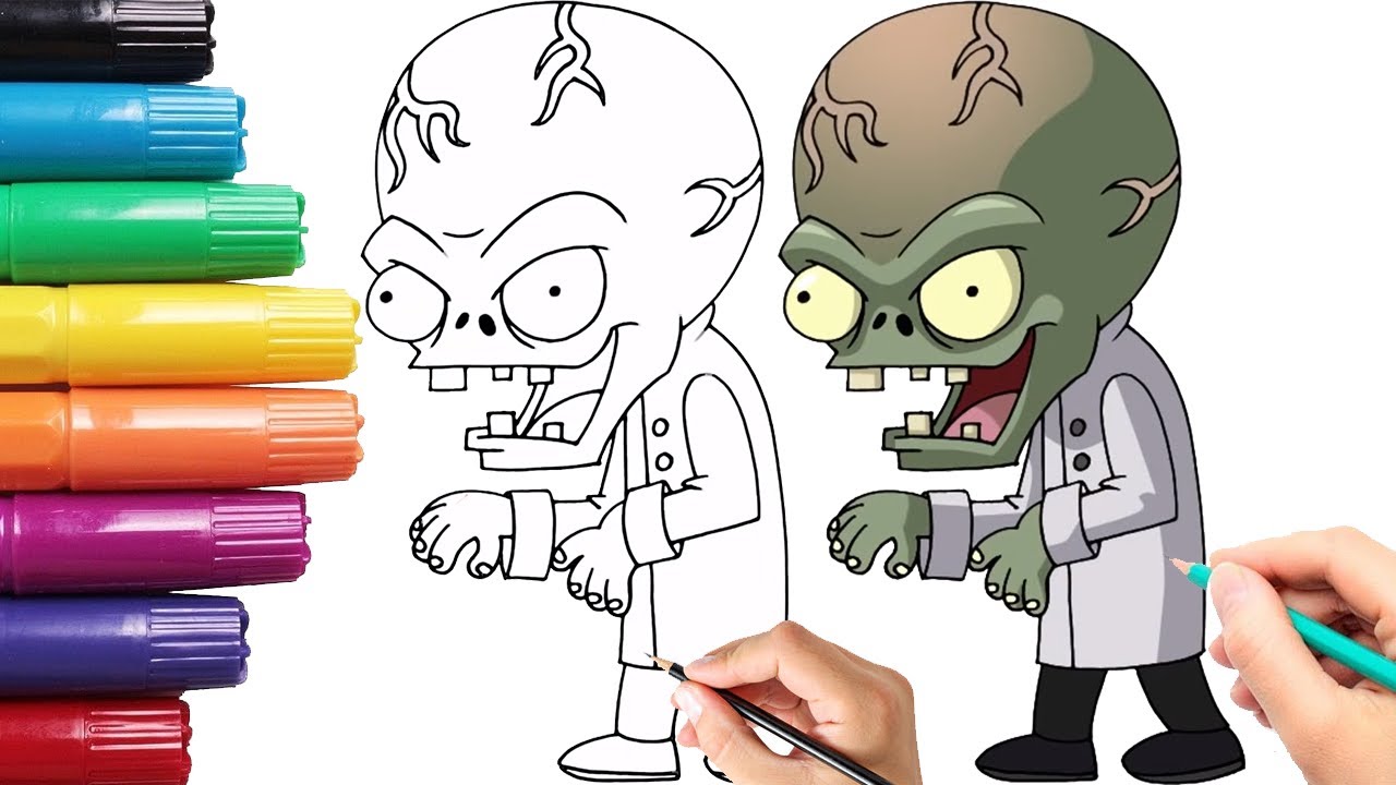 How to Draw Plants vs Zombies | Zomboss - YouTube