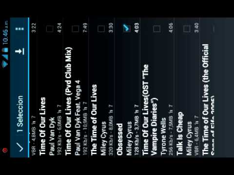 Como descargar musica con foto de portada o album. - YouTube