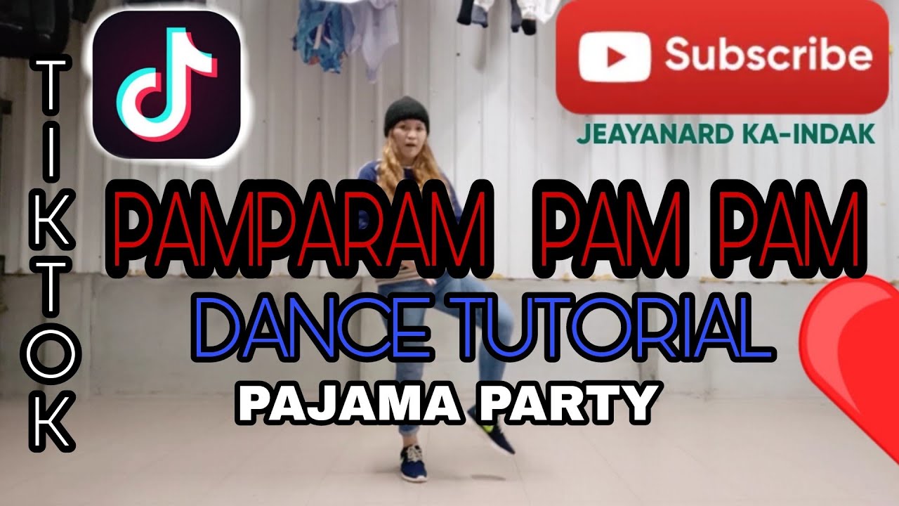 PAMPARAM PAM PAM|TIKTOK| DANCE TUTORIAL| - YouTube