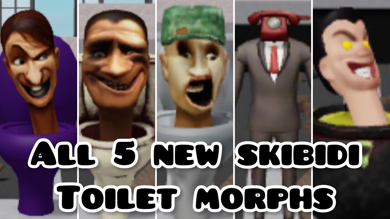 [😢NEW] How To Get ALL 5 New Skibidi Toilet Morphs In “Skibi Toilet Morphs” | Roblox # ...