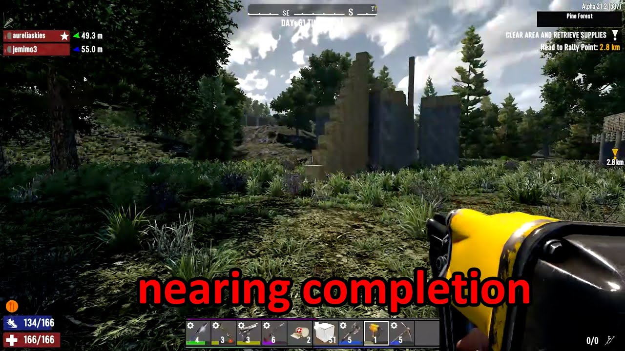 7D2D | fortification continues | 19 1 24 p1 |with Jen and oliva| VOD ...