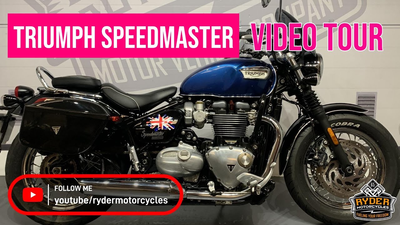 2019 Triumph Speedmaster 1200 - Used Bike Video Tour #triumph # ...