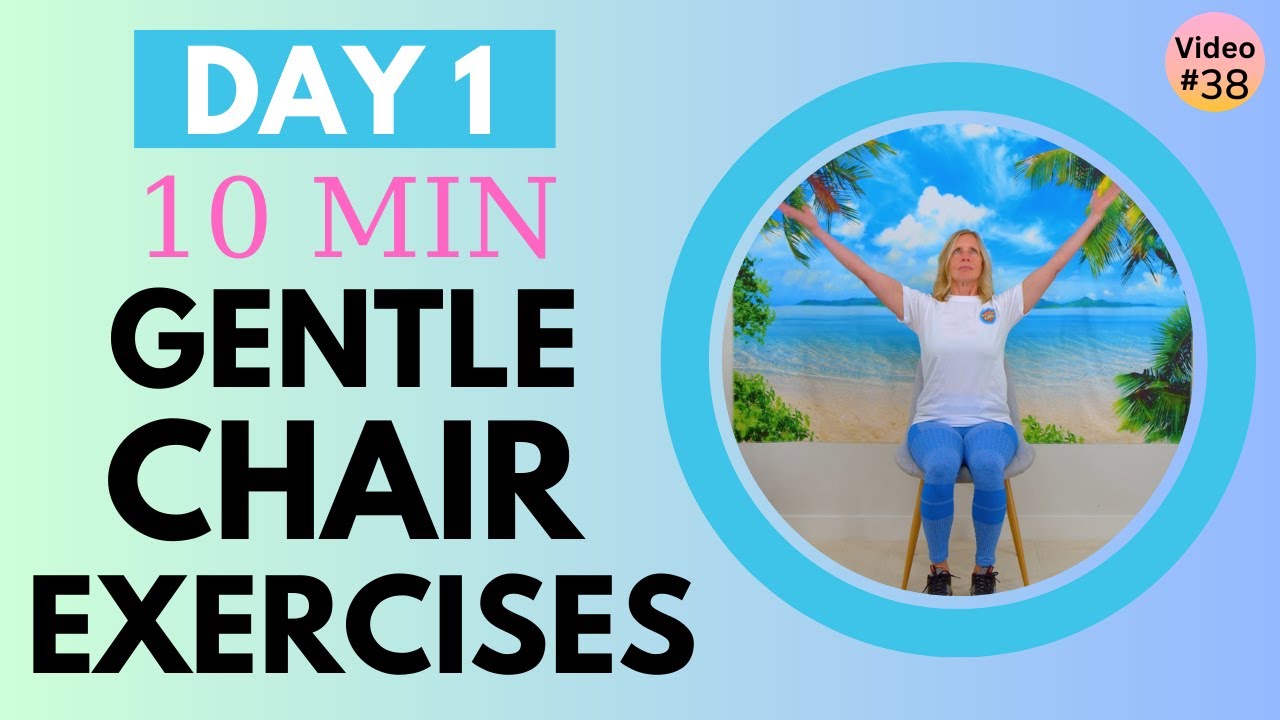 Gentle Chair Exercises to Start Your Fitness Journey - YouTube