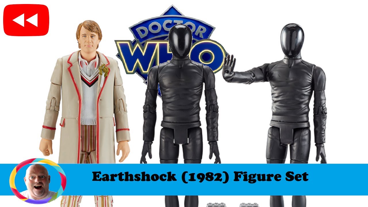 Dr Who Earthshock Figure Set Review - YouTube