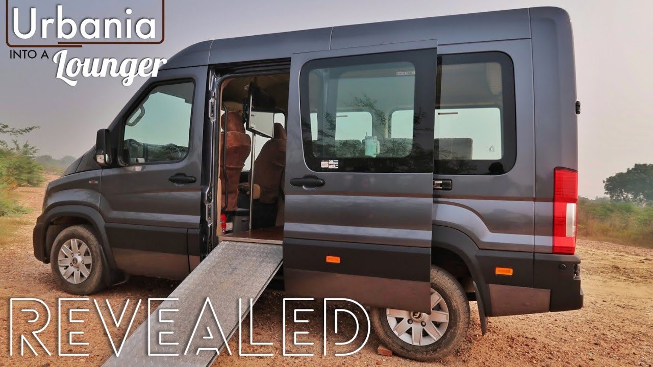 NEW Force URBANIA converted into a Lounger /Revealed | Motorhome ...