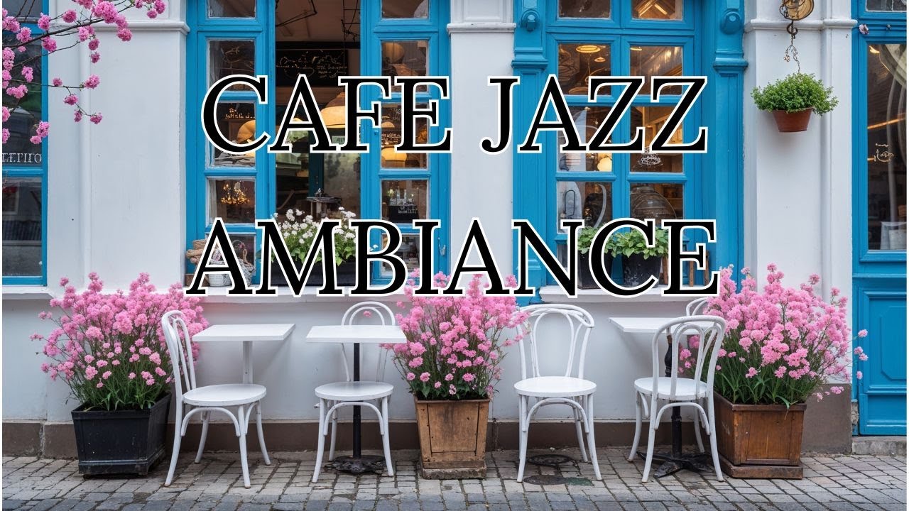 "Spring Café Ambience with Cherry Blossoms & Relaxing Jazz Music" - YouTube