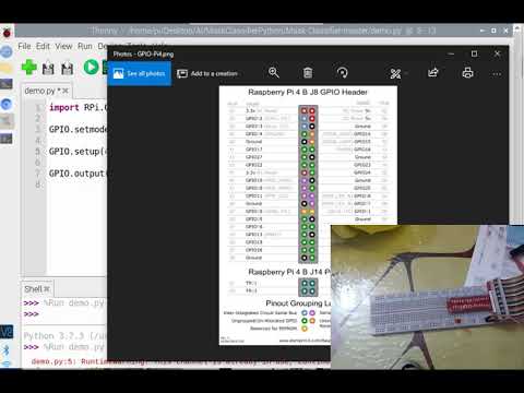 Raspberry Pi WorkShop- Raspberry pi4 LED Blinking - YouTube