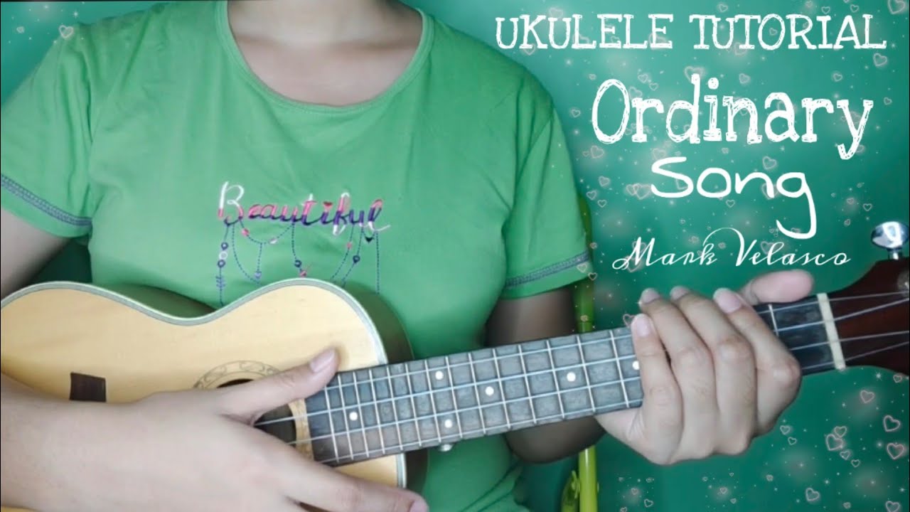 Ordinary Song Ukulele Tutorial - YouTube