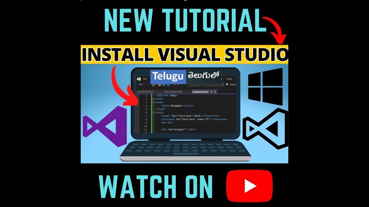 🐍 VS Code (Visual Studio Code) Installation ఎలా చేయాలి? | Step-by-Step ...