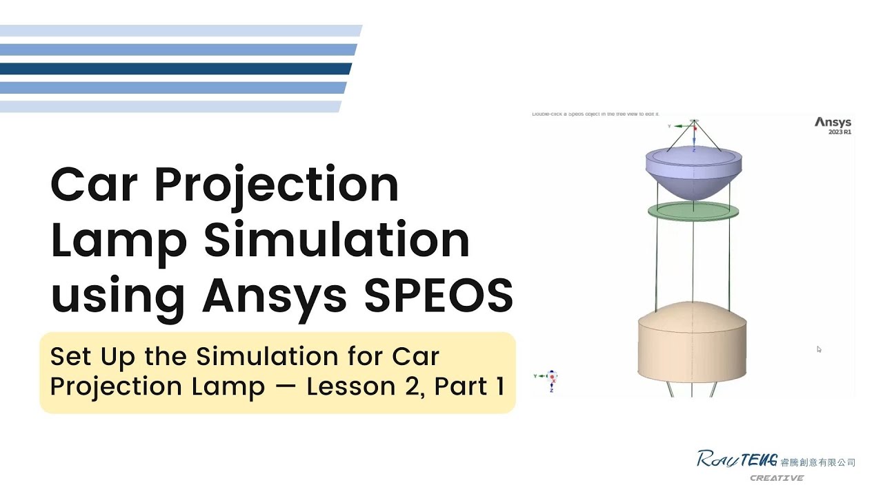 【RayTENG Creative】Set Up the Simulation for Car Projection Lamp ...