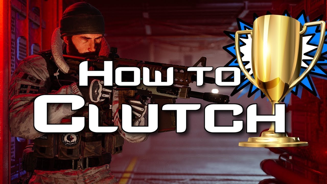 Rainbow Six | How To Clutch (Tips to Help Rank Up) | yo_boy_roy - YouTube