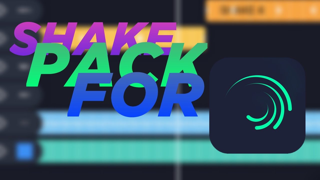 Alight Motion Shakes Pack (with bonus effect) - YouTube