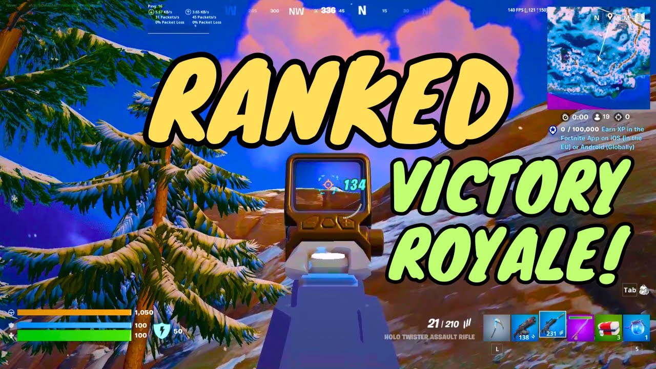 *EASY* Ranked *VICTORY ROYALE* - Fortnite Battle Royale Gameplay - YouTube