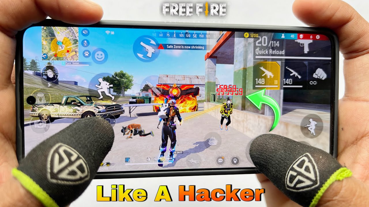 Best mobile player free fire gameplay in poco x6 pro gaming phone - YouTube