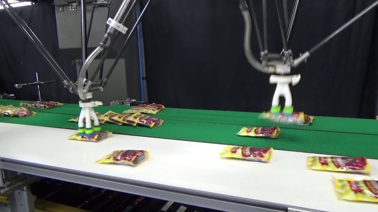 BluePrint Automation (BPA) Spider 300v Case Packer - YouTube