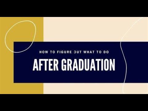 What to do after College - Plans after graduation - Episode 1 - YouTube