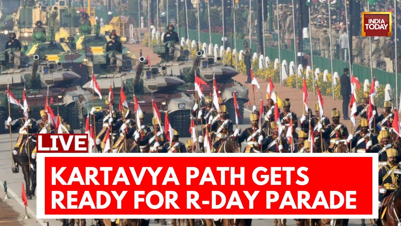 Republic Day 2024 LIVE: Rehearsals Underway At Kartavya Path | Republic ...