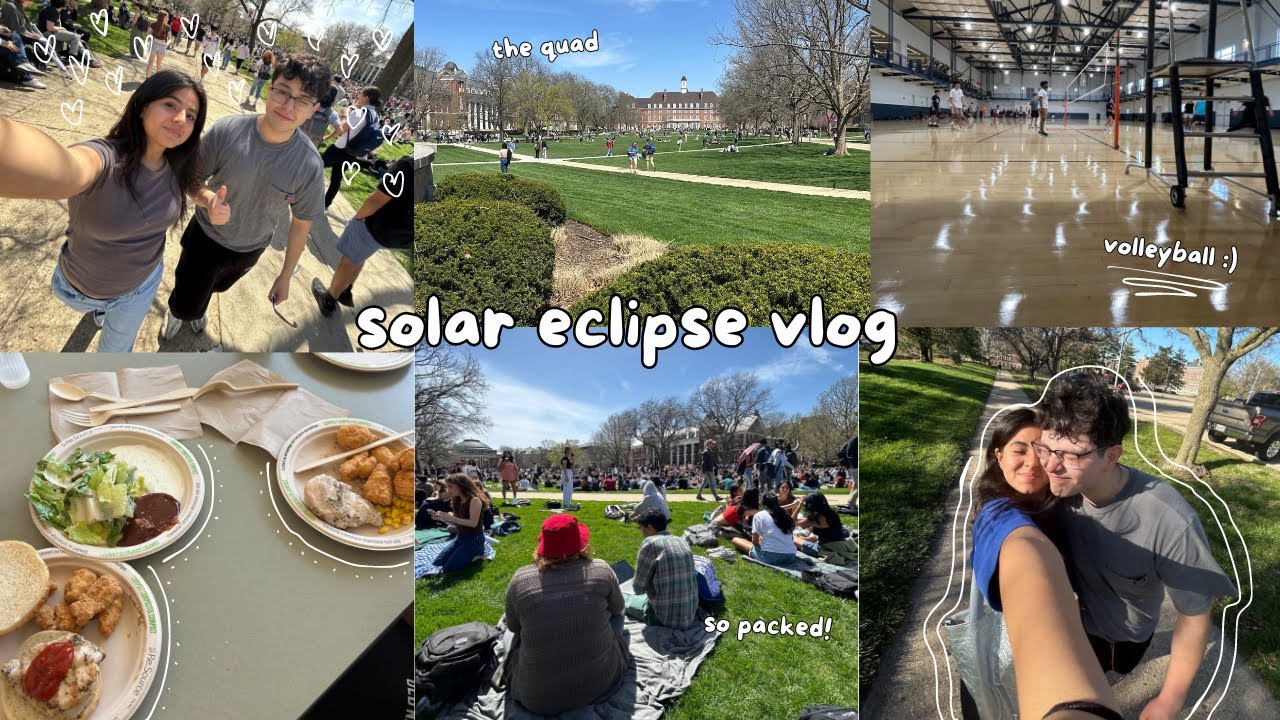 solar eclipse vlog | UIUC - YouTube