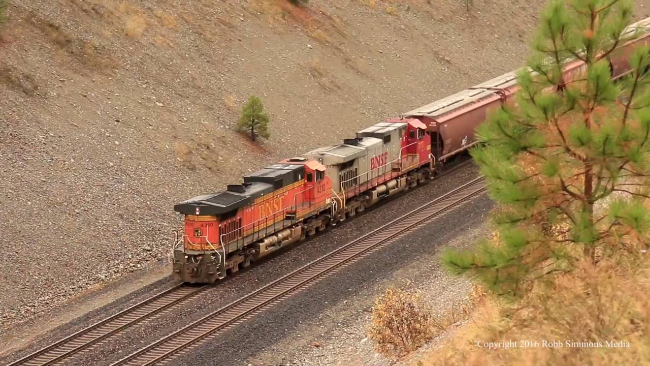 HD: BNSF's Northern Transcon (short show sunday) - YouTube