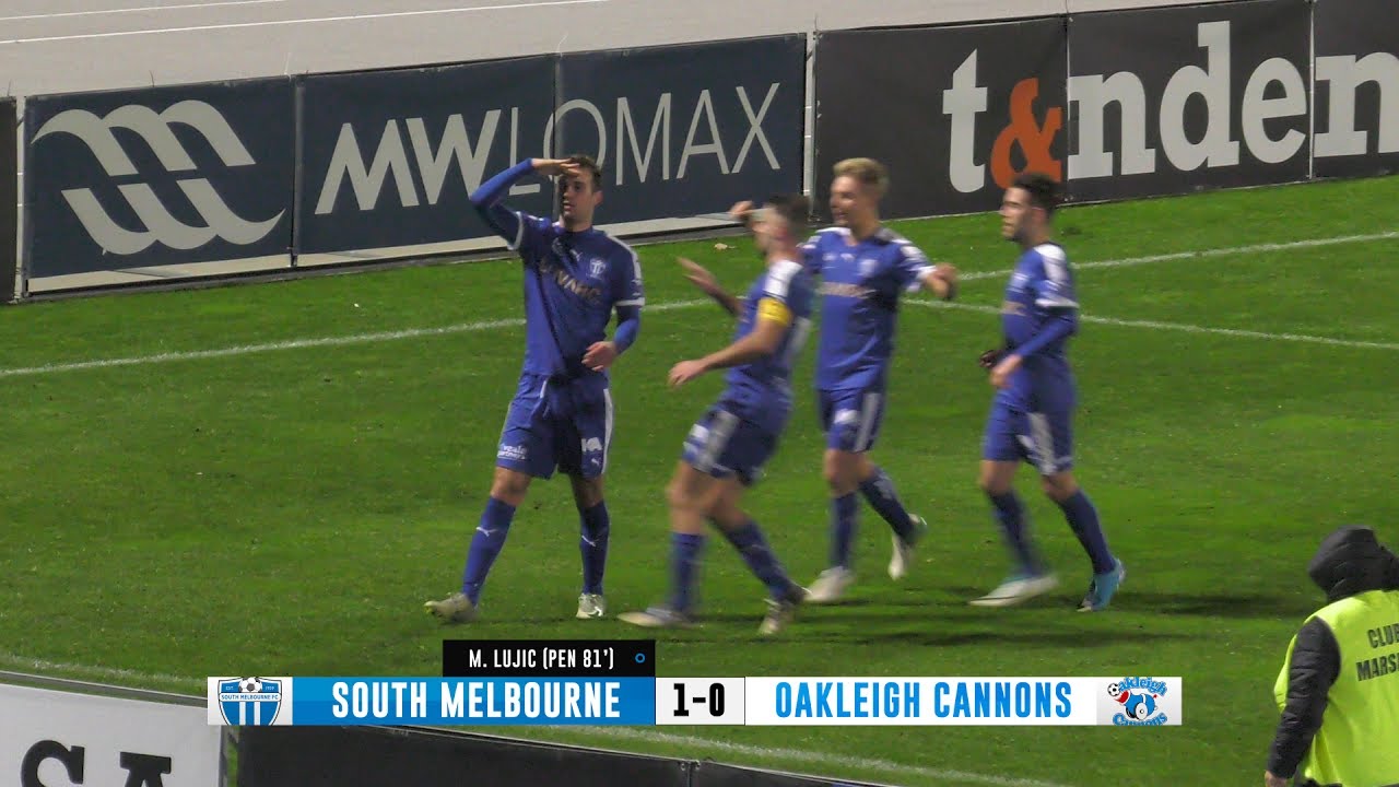 NPL 2017 (R19) :: South Melbourne v Oakleigh Cannons - YouTube