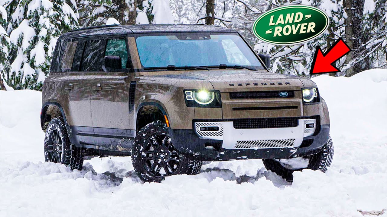Land Rover Defender Extreme Snow OFF ROAD Big Accident Omg! 2023 - YouTube