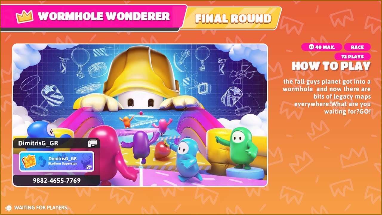 EP -45 Viewers Map Speed Run-Map Code -9882 4655 7769(WORMHOLE WONDERER ...