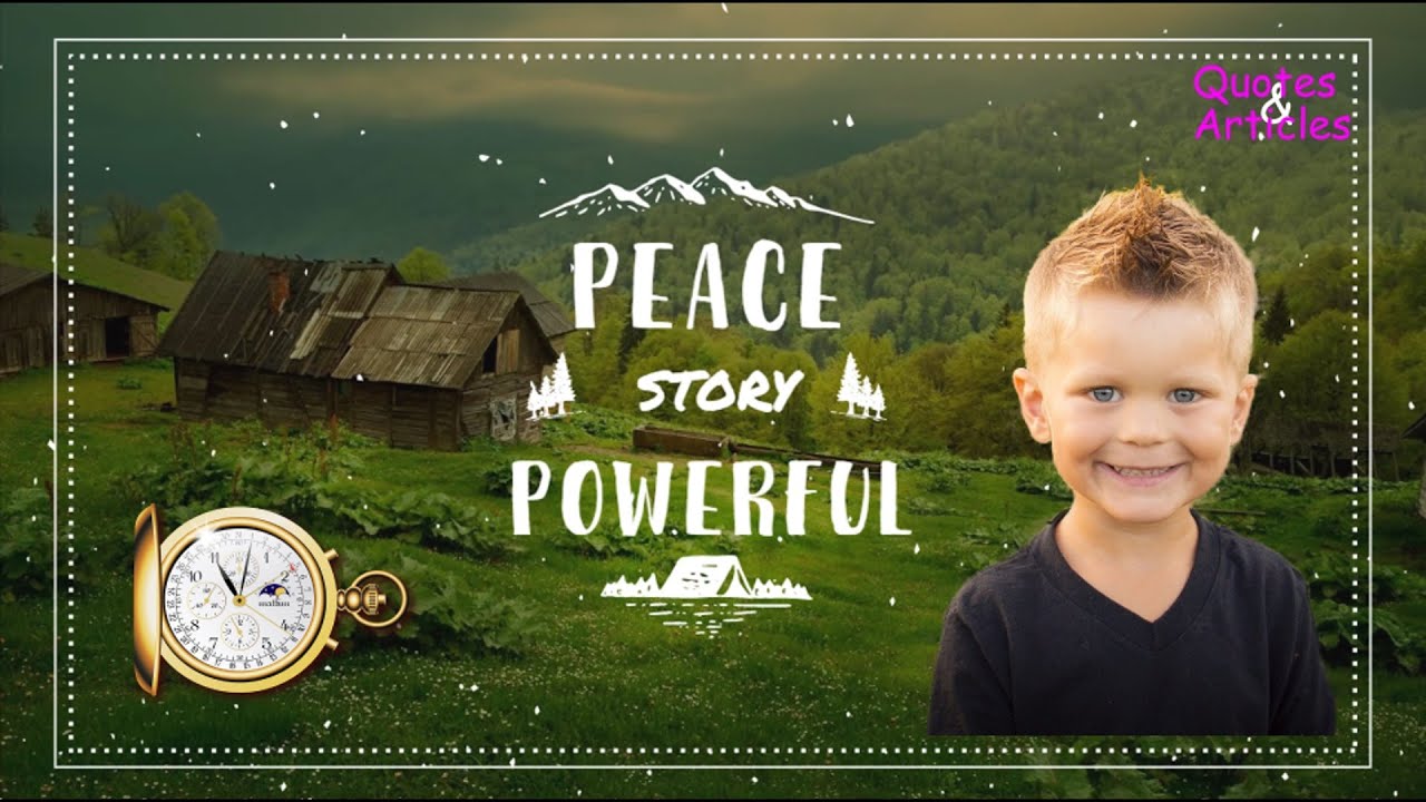 The Power of Peace | English Story | The Power of Inner Peace - YouTube
