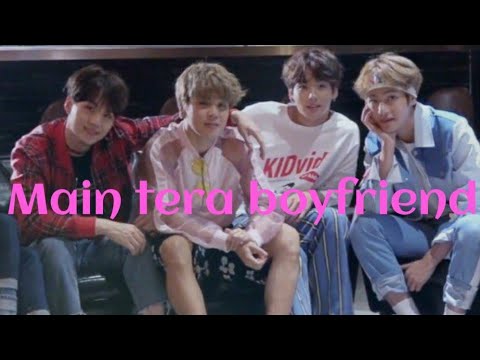Main tera Boyfriend | BTS | Taekook X Yoonmin | Like with TJ | Hindi song |♥