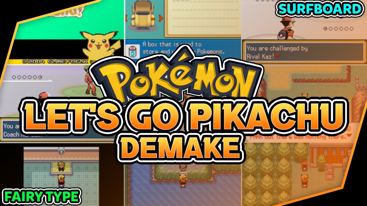 Completed New Pokemon Game With Let's Go Pikachu Story, Team Rocket ...