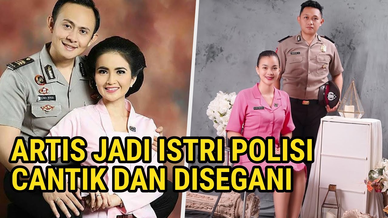 6 Artis Indonesia yang Menjadi Istri Polisi - YouTube