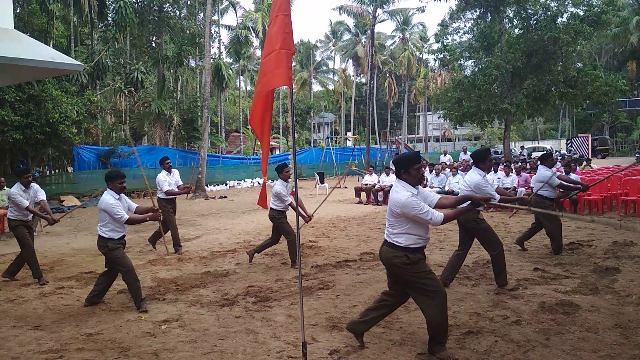 RSS basic danda pradarshan kerala sharirik - YouTube