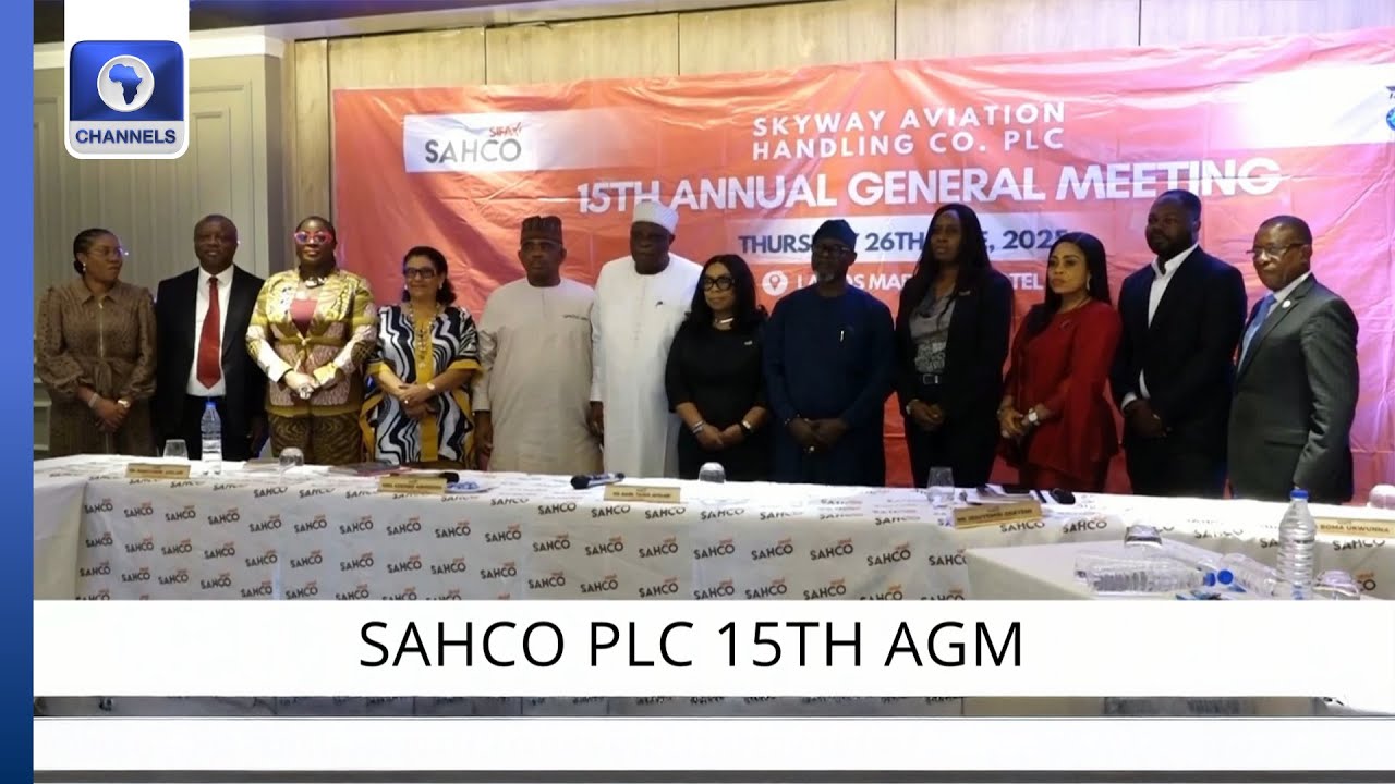SAHCO Plc Presents 2024 Financial Reports At 15th AGM - YouTube