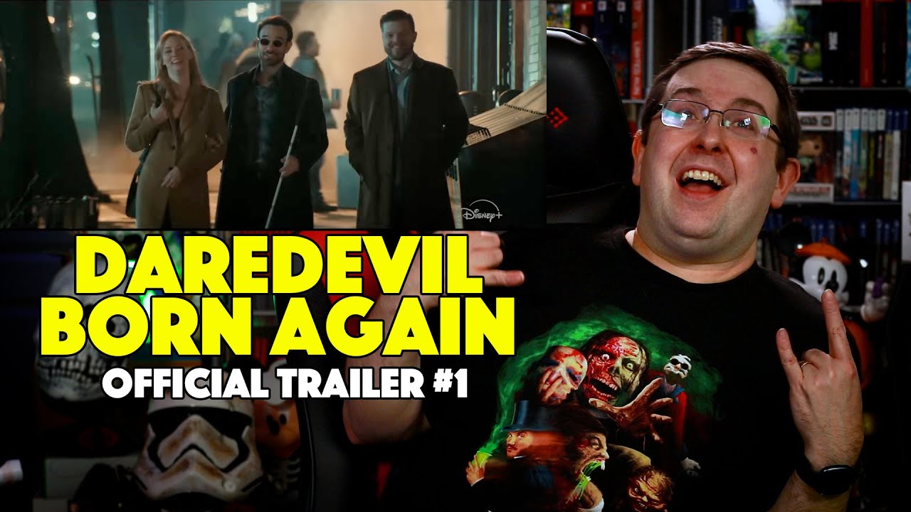 REACTION! Daredevil: Born Again Season 1 Official Trailer - Marvel Studios Disney+ Series 2025 ...