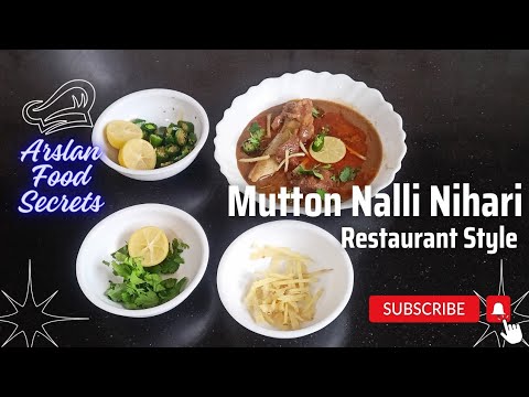 Mutton Nalli Nahri Recipe ll Arslan Food Secrets - YouTube