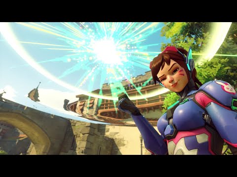 Overwatch 2 - D.Va POTG - Nano boosted Baby D.Va action Introducing new ...