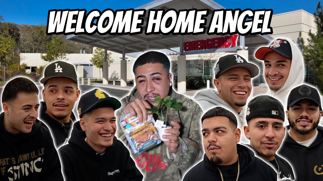 FOOS WELCOME ANGEL HOME !! - YouTube