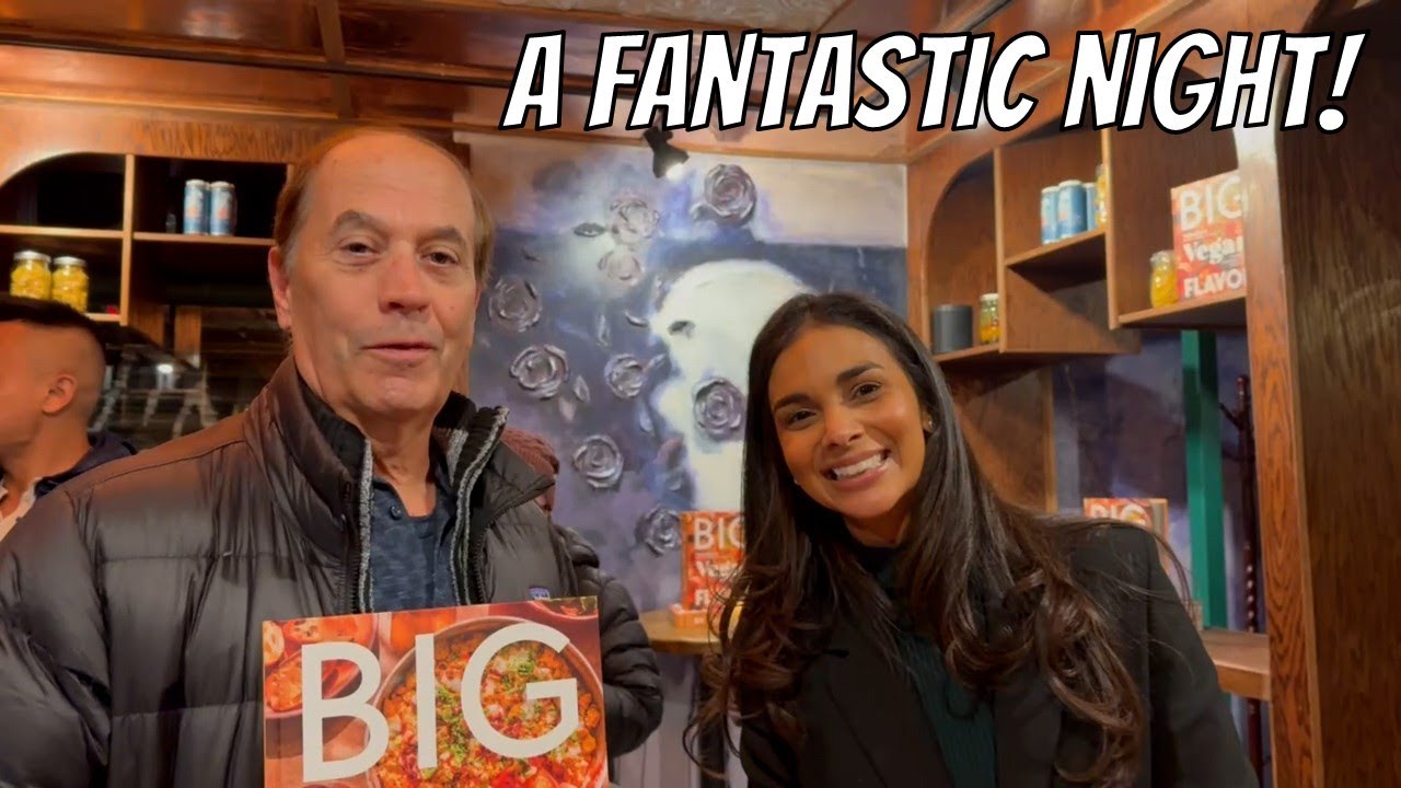 An Amazing Night at Avant Garden Vegan Restaurant with Nisha Vora of ...