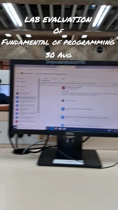 Lab Evaluation of Fundamental Of programming🖥#jiitnoida #technologyevolution #astutijiit # ...