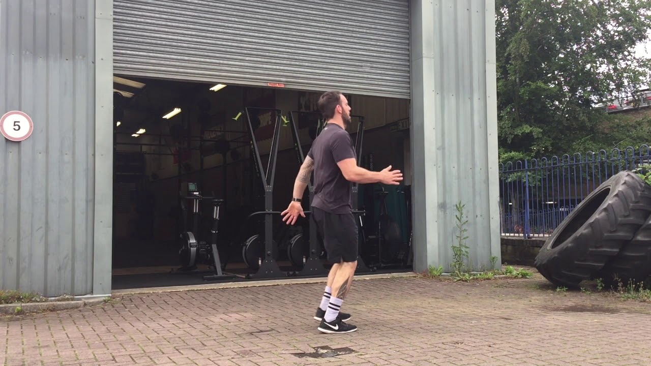 Single Leg High Knee Demo - YouTube