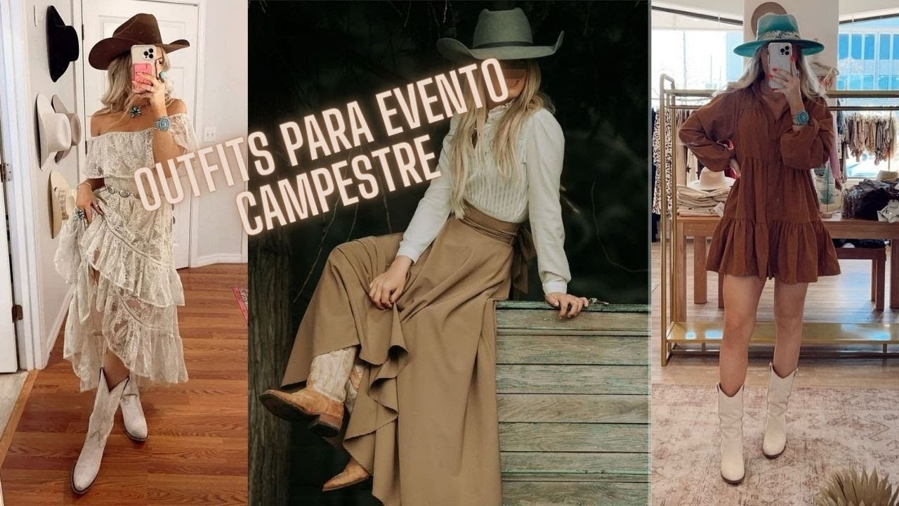 Qué Ponerte en un Evento Campestre Ideas de Outfits👢What to Wear to a ...