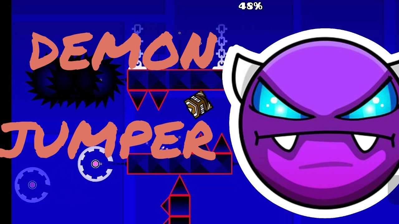 demon jumper (demon) geometry dash - YouTube