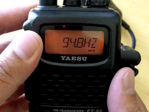 How to program the Yaesu FT-60R Transceiver - YouTube
