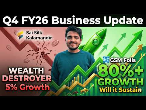 EP1 - Q4 Biz Update - Sai Silk KalaMandir  5% Growth | GSM Foils - 80% Growth