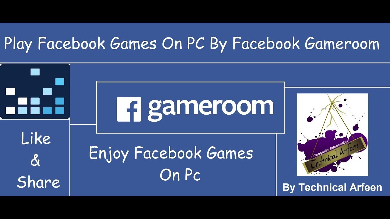 Play Facebook Games On PC By Facebook GameRoom - YouTube