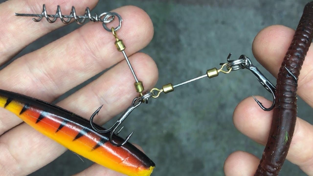 Stinger Montage Leurre! Aller pêcher le BROCHET ! Noeud tutoriel ...