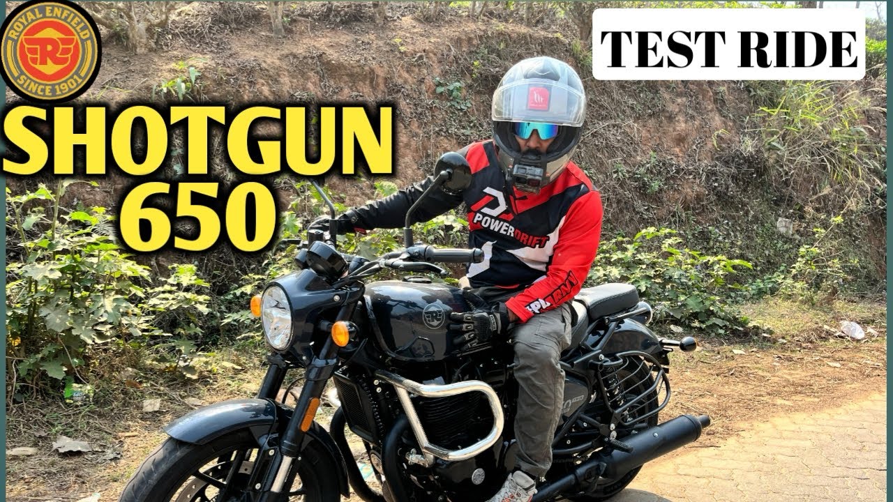 RE SHOTGUN 650 | TEST RIDE | HONEST REVIEW - YouTube